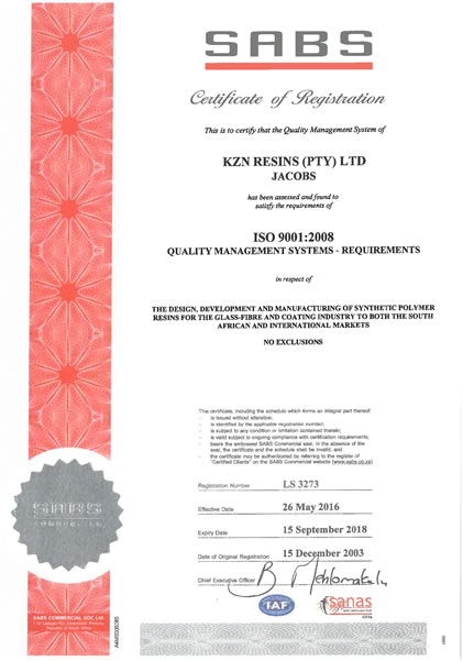 KZN Resins Durban South Africa